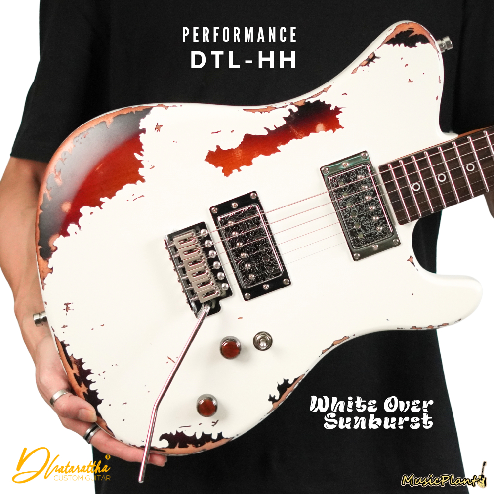 Dhatarattha - Performance DTL H-H | White Over Sunburst | Shopee Thailand