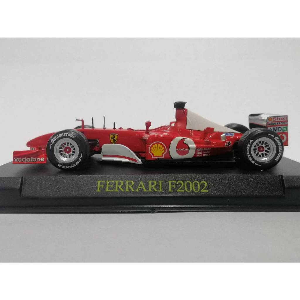 โมเดลรถ IXO Ferrari F2002 Scale 1:43 No.1 Michael Schumacher F1 ...