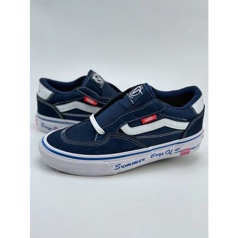 Vans Rowan Pro Skate Boarding รองเท้าสเก็ต Vulcanized แบบสบาย ๆ รุ่น ...