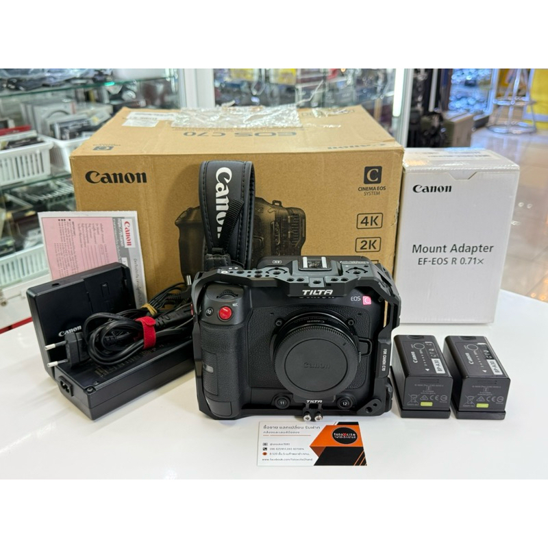 𝑪𝒂𝒏𝒐𝒏 𝑬𝑶𝑺 𝑪𝟕𝟎+𝑴𝒐𝒖𝒏𝒕 𝑨𝒅𝒂𝒑𝒕𝒆𝒓 𝑬𝑭-𝑬𝑶𝑺 𝑹 𝟎.𝟕𝟏𝑿 | Shopee Thailand