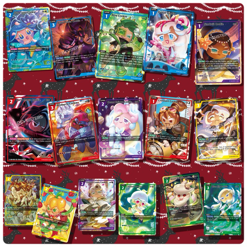 CookieRun ชุด Bs1-Bs2 ระดับ SSR ทุกสี ( Eng Ver. ) | Shopee Thailand