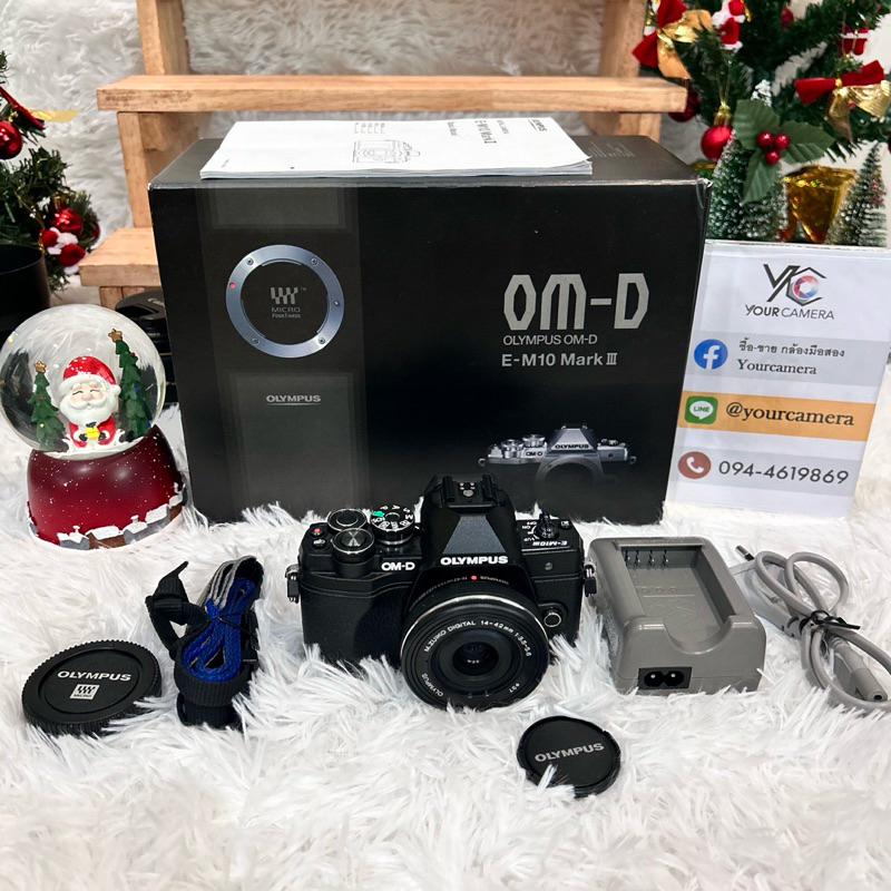 Olympus Em10 iii + Lens 14-42 mm(พร้อมส่งจ้า เพิ่มเติมทักแชทค่ะ) | Shopee Thailand