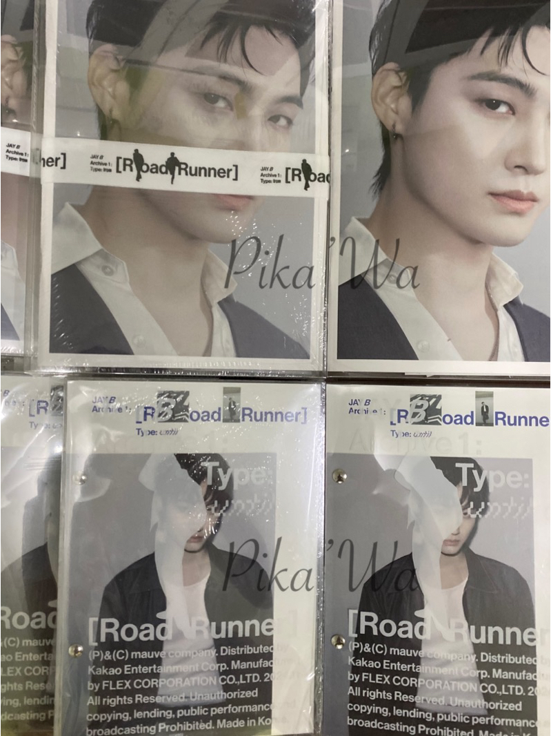 [พร้อมส่ง] อัลบั้มเจบี JAY B 'Road Runner‘ อัลบั้ม GOT7 มีทั้ง บั้มเต็ม ...