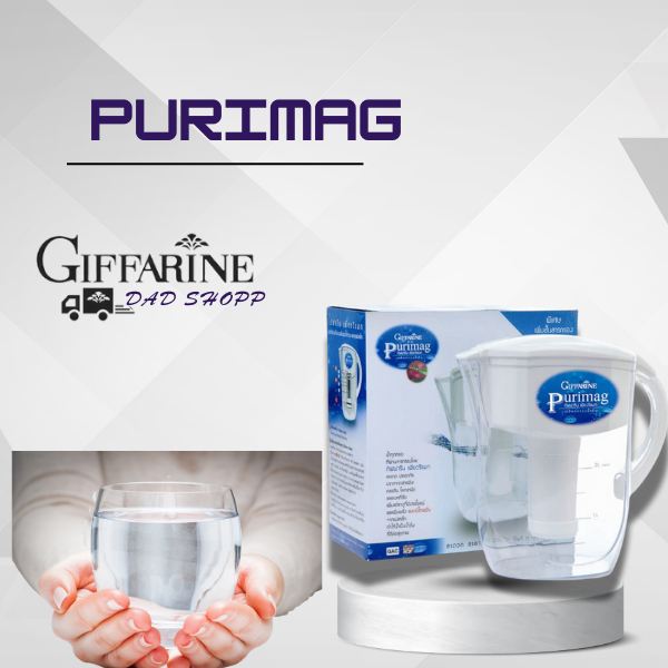 เหยือกกรองน้ำ เพียวริแมก กิฟฟารีน PURIMAG GIFFARINE เหยือกกรองน้ำดื่ม เหยือกกรองน้ำแร่ ไส้กรอง ...
