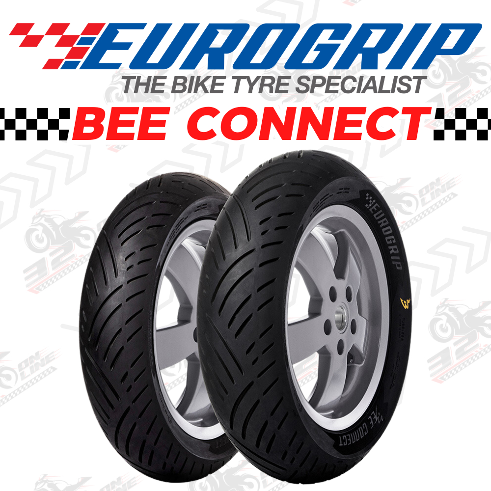 ยาง EUROGRIP BEE CONECT ขอบ 13,14,15 /110/70-13 / 130/70-13 / 110/80-14 ...