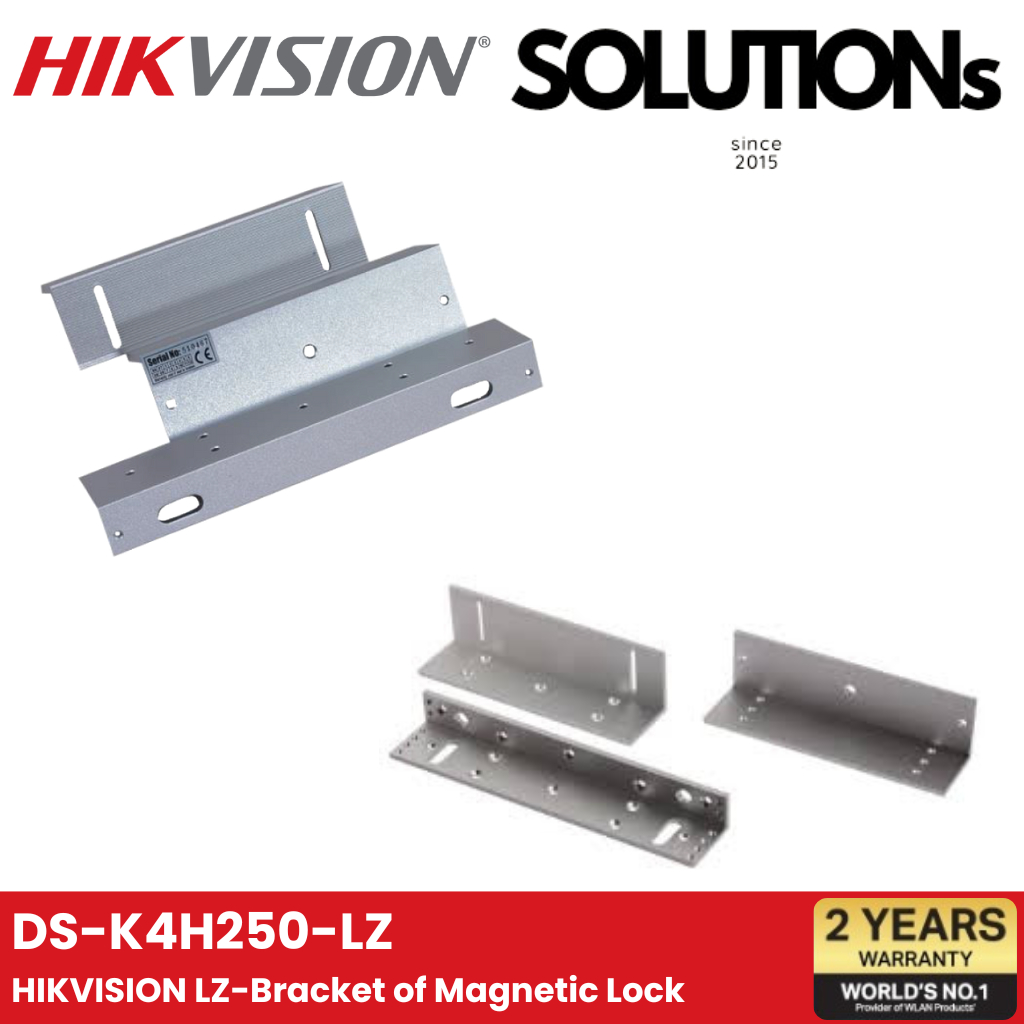 HIKVISION DS-K4H250-LZ LZ-Bracket of Magnetic Lock | Shopee Thailand