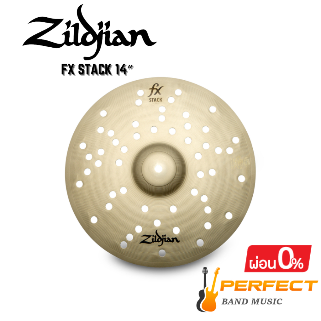 ฉาบ Zildjian รุ่น FX stack 14″ [ผ่อน 0% 10เดือน] | Shopee Thailand