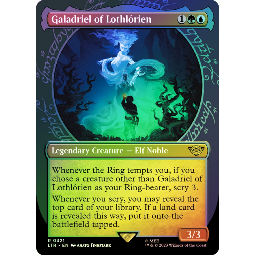 MTG : The Lord of the Rings: Variants Foil: Galadriel of Lothlorien ...