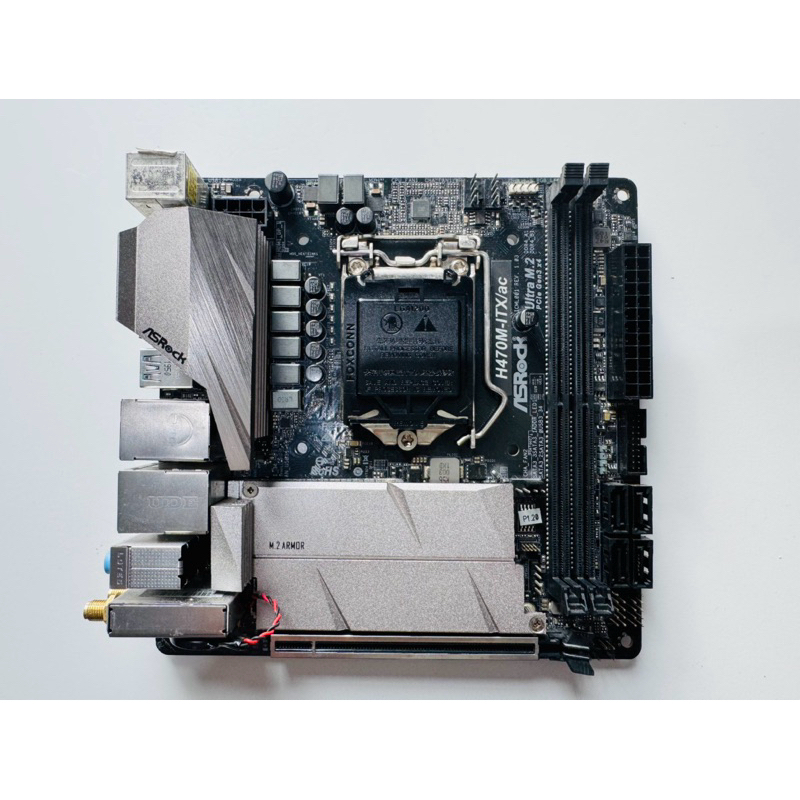 MAINBOARD (เมนบอร์ด) ASROCK H470M-ITX/AC WIFI [Mini-ITX] พร้อมส่ง ...