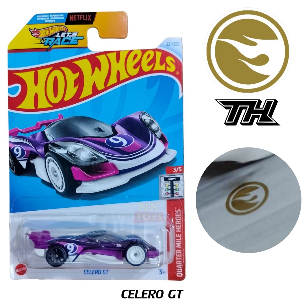 รถฮอตวิวหายาก - โมเดลรถเหล็ก Hotwheels : CELERO GT ลิขสิทธิ์แท้ ล้อยาง ...