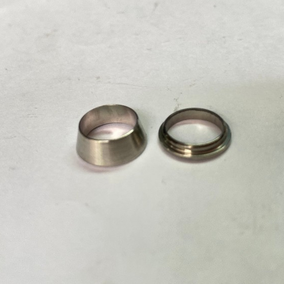 ตาไก่สแตนเลส 2 ชั้น Ferrule set SS316L ขนาดท่อ M6-M12 1/4" 3/8" 1/2 ...