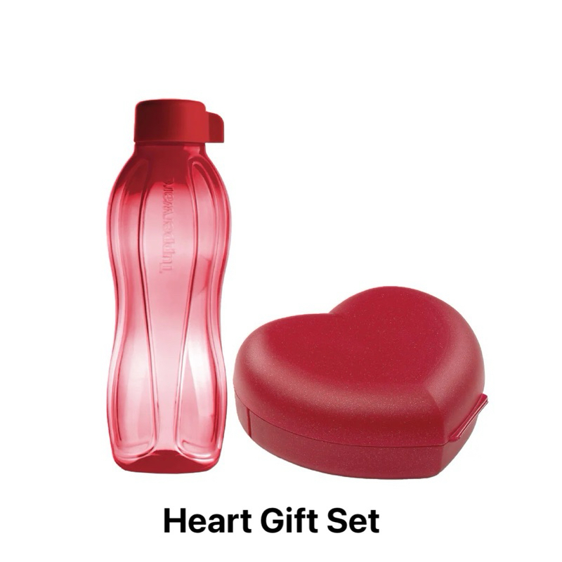 กิ๊ฟเซ็ตแทนความรักและห่วงใย Tupperware รุ่น Heart Gift Set | Shopee ...