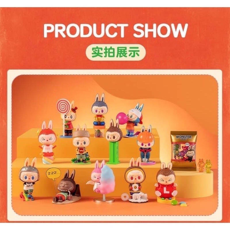 พร้อมส่ง แบบสุ่ม Model Pop Mart : Labubu Candy งานลิขสิทธิ์ของแท้ ...