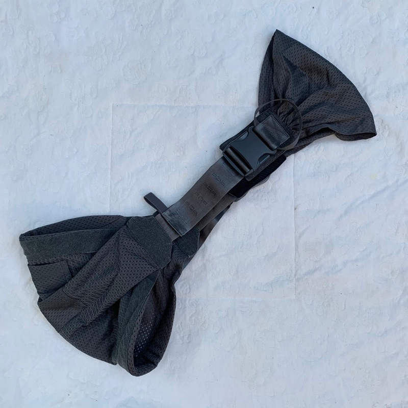 เป้อุ้มเด็กแบบสะพายข้าง แบรนด์ Smorbi สี charchol มือสอง สภาพใหม่สวย ...