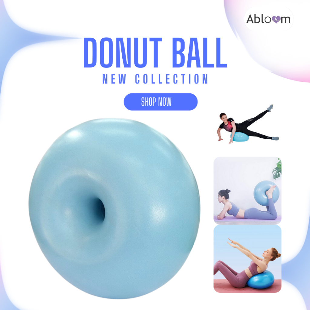 Abloom ลูกบอลทรงโดนัท ลูกบอลออกกำลังกาย Donut Ball Exercise Ball ...