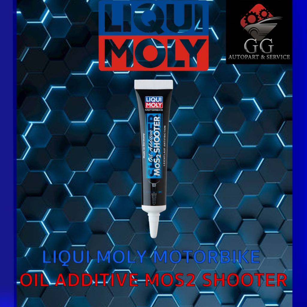 Liqui Moly Motorbike Oil Additive MoS2 Shooter ลิควิ โมลี่ หัวเชื้อน้ำมันเครื่อง สำหรับ ...