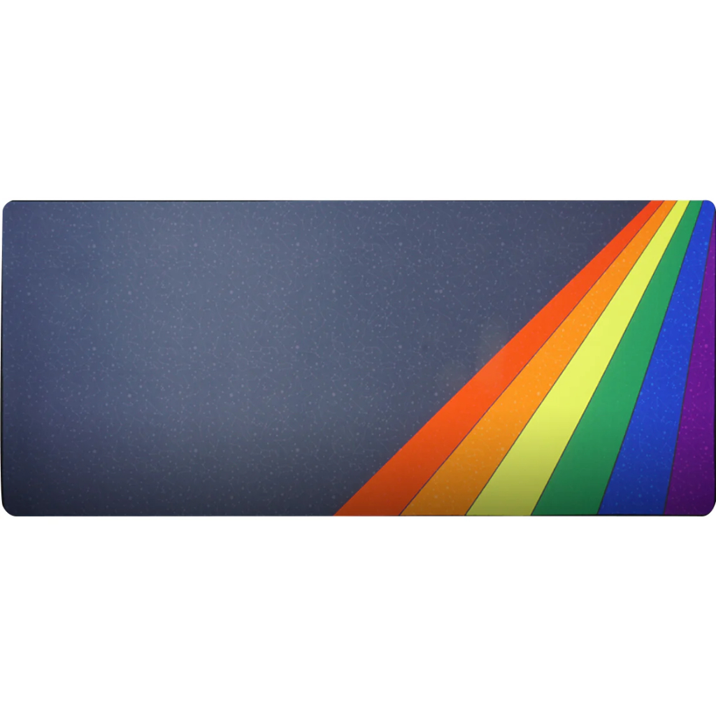 GMK Midnight Rainbow Deskmat แผ่นรองเมาส์ / แผ่นรองโต๊ะทำงานขนาด ...