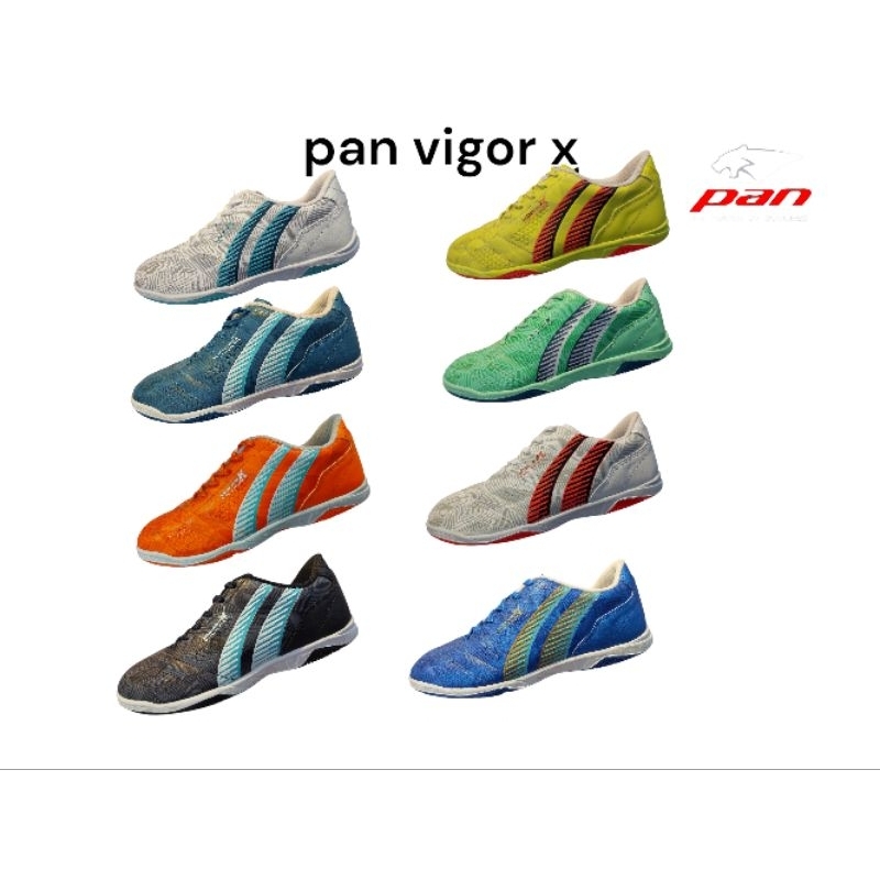 รองเท้าฟุตซอล PAN VIGOR X(PF14PB)หนังสังเคราะห์ น้ำหนักเบา กระชับเท้า ...