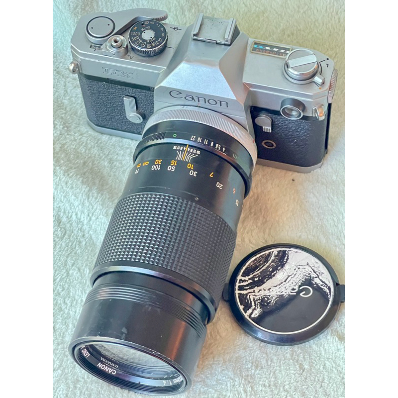 กล้องฟิล์ม Canon FX พร้อมเลนส์ Fix Canon FD 200mm. 1:4 มือ2 จากญี่ปุ่น ...