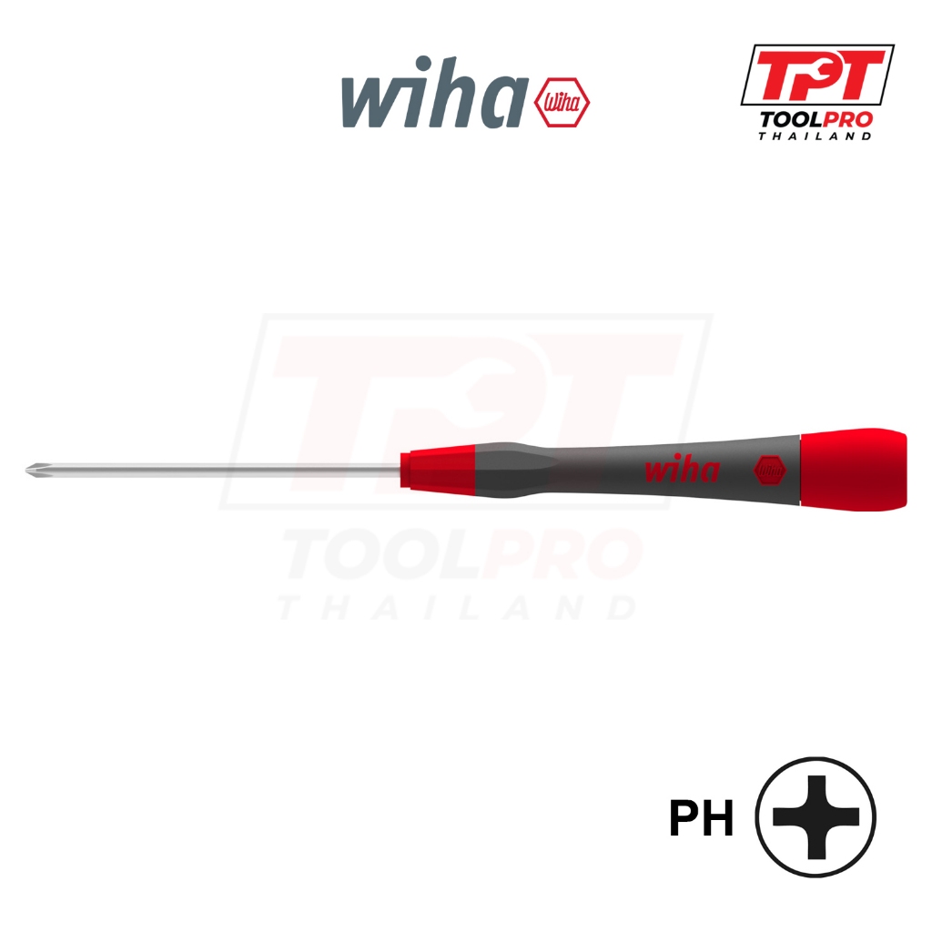 Wiha ไขควงไมโคร 261P PicoFinish Precision Phillips Screwdriver (PH00 ...