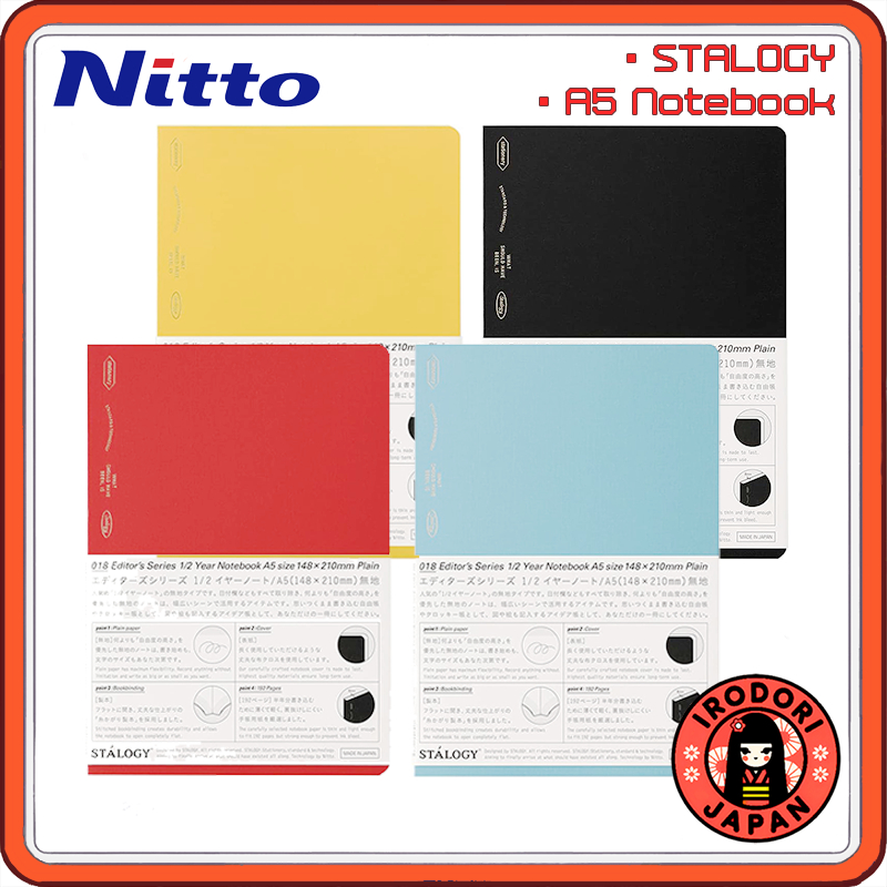 STALOGY B6 Grid Notebook - 365 Days & 1/2 Year Editions in Various ...