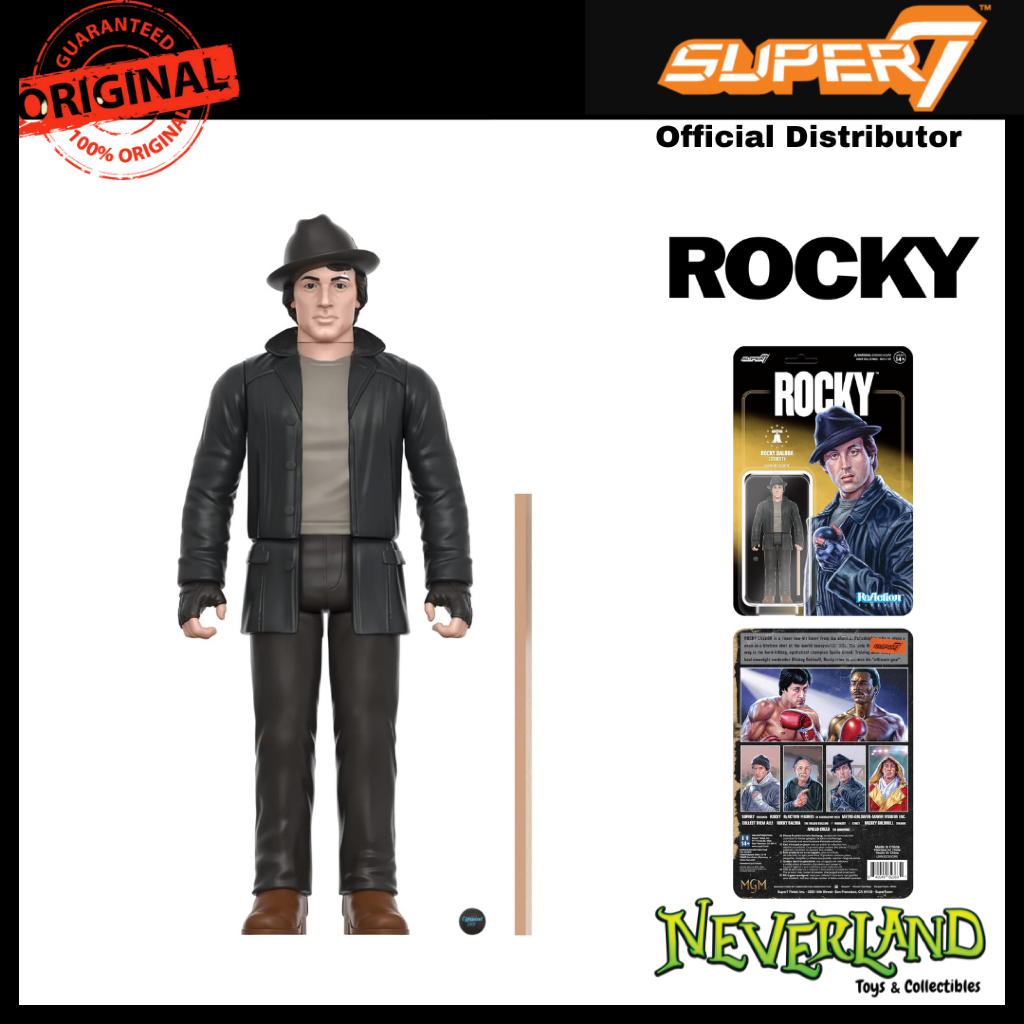 Super7 Rocky I Rocky Street Wave 3 ReAction Figure | Shopee Thailand
