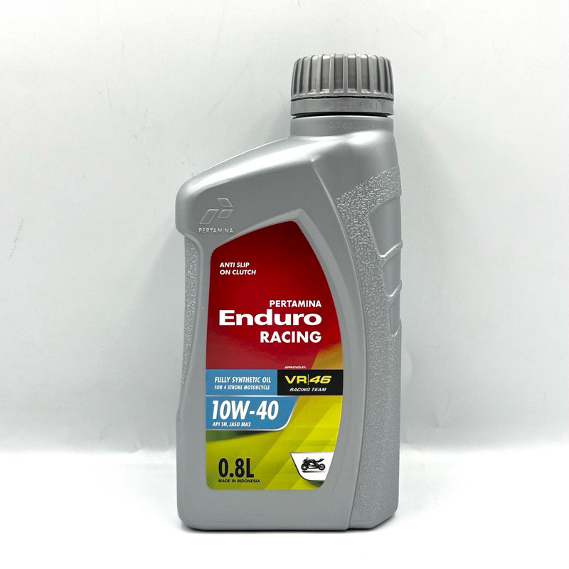 น้ำมันเครื่อง 4T (ENDURO) RACING 10W-40 เกรดสังเคราะห์ JASO MA2 API SL แพคเกจใหม่ | Shopee Thailand