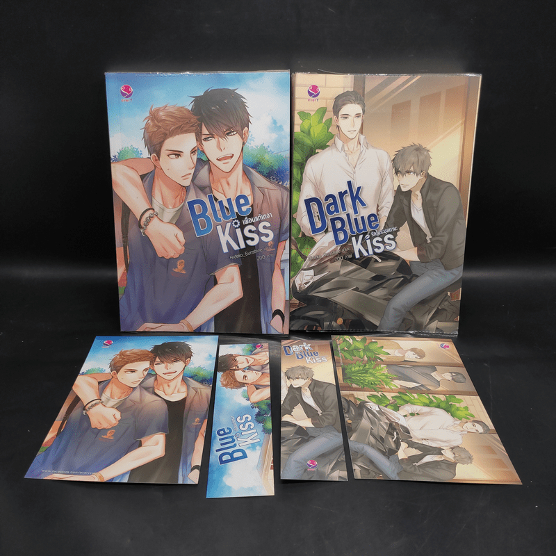 นิยายวาย Blue Kiss เพื่อนแก้เหงา + Dark Blue Kiss รักไม่ระบุสถานะ - Hideko_Sunshine | Shopee ...