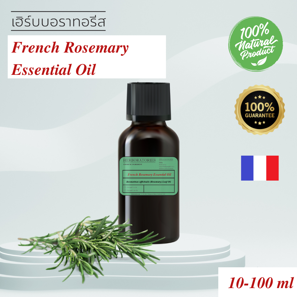 French Rosemary Essential Oil- แท้100% ESSENTIAL OIL-น้ำมันหอมระเหยโรส ...