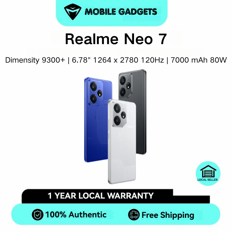 Realme Neo 7 / Realme Neo7 / Realme Neo 7 SE | Mediatek Dimensity 9300 ...