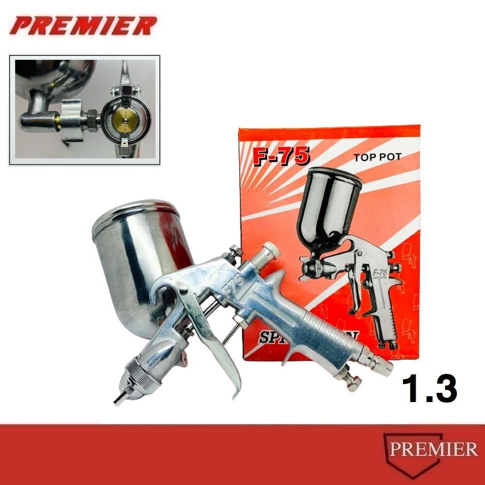 กาพ่นสีลม กาบน F75G ความจุ 400 cc หัวพ่น 1.3 1.5 (แบบถ้วยข้าง) ใช้ได้ ...