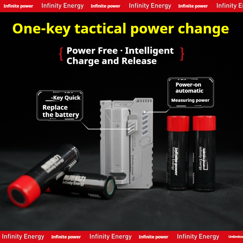 V-100 wingman powerbank fuer 21700 Replaceable mobilepower module ...