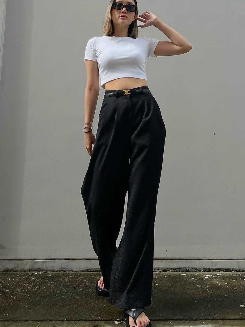 Alexi Straight Pants - PARV GROUP | Shopee Thailand