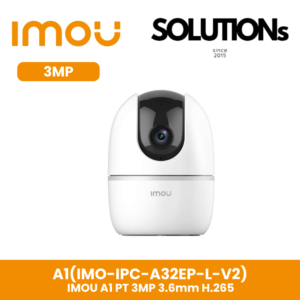 IMOU กล้องวงจรปิด A1 PT 3MP/4MP 3.6mm H.265 Night Vision Smart Tracking ...