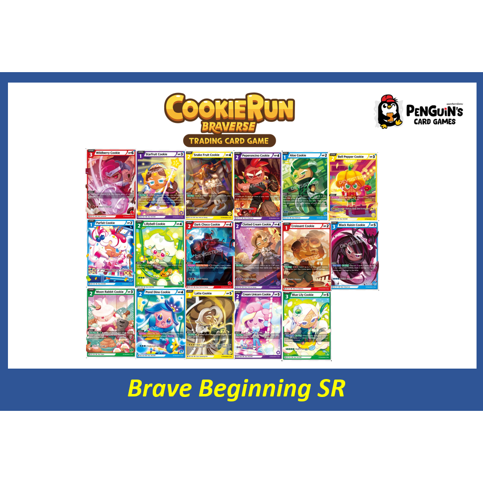 [Cookie Run Tcg] Cookie Run Braverse Booster Box [Brave Beginning] BS1 ...