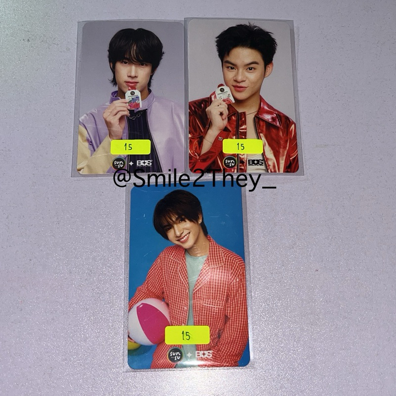 การ์ด SUNSU x BUS *พร้อมส่ง* | Shopee Thailand