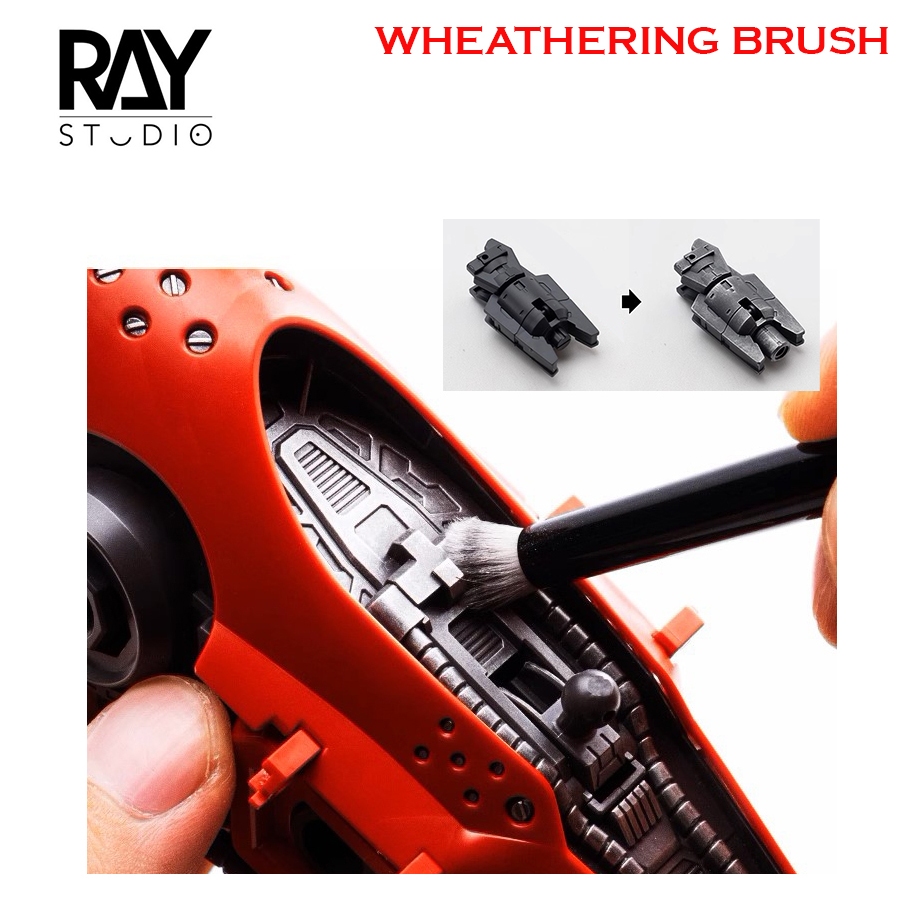 [RAY STUDIO] พู่กัน W WHEATHERING BRUSH MODEL TOOL | Shopee Thailand