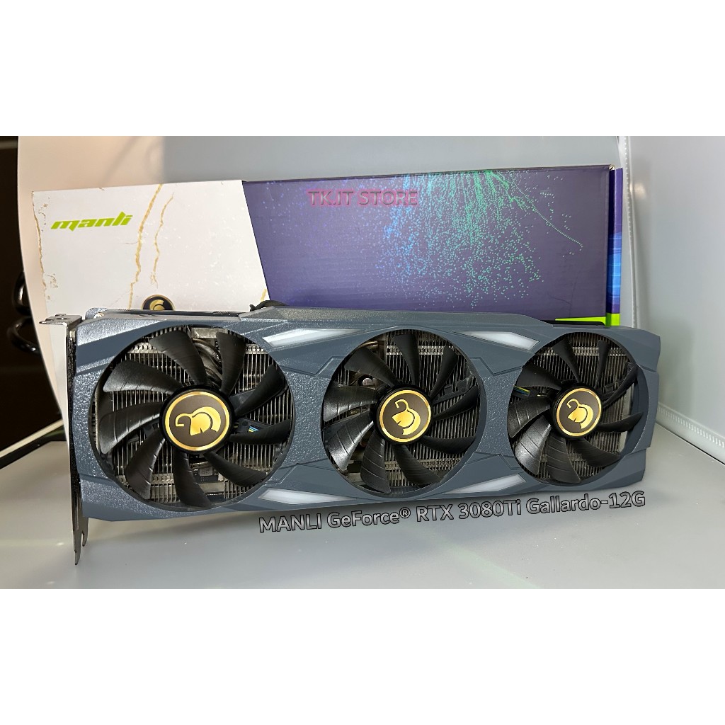 MANLI GeForce® RTX 3080Ti Gallardo/12G GDDR6X 384-BIT [VGA กราฟฟิคการ์ด ...