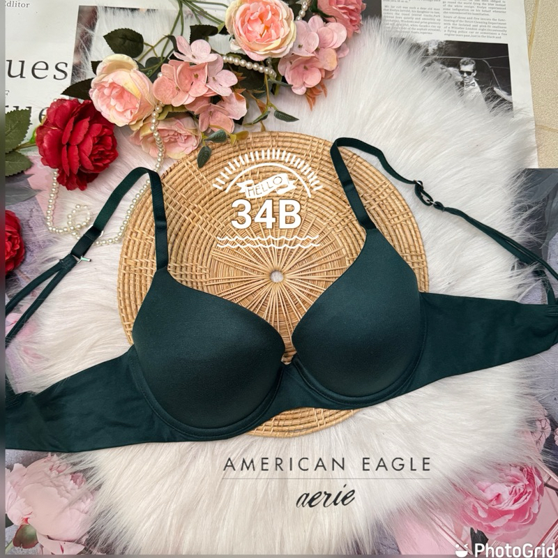 Aerie 34B สภาพใหม่ ฟองกลาง นุ่มมาก | Shopee Thailand