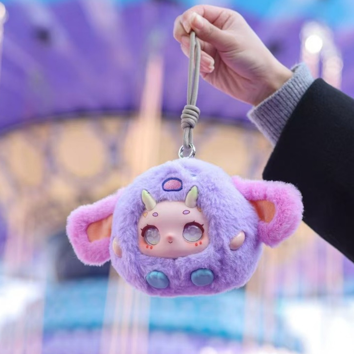 🔥มาถึงภายใน 3 วัน🔥MOKI ของเล่นกล่องตาบอด Plush Key จี้ Mystery Blind ...
