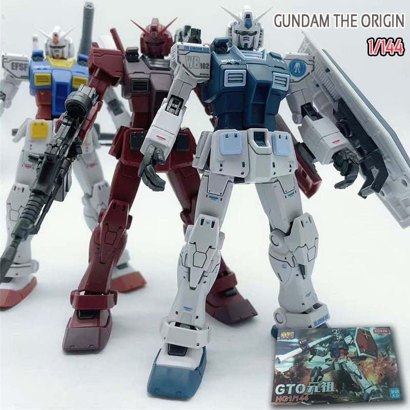 hg gundam rx 78 2 origin gto gunpla G3 GM แถม สติ๊กเกอร์น้ำ ขาตั้ง กัน ...