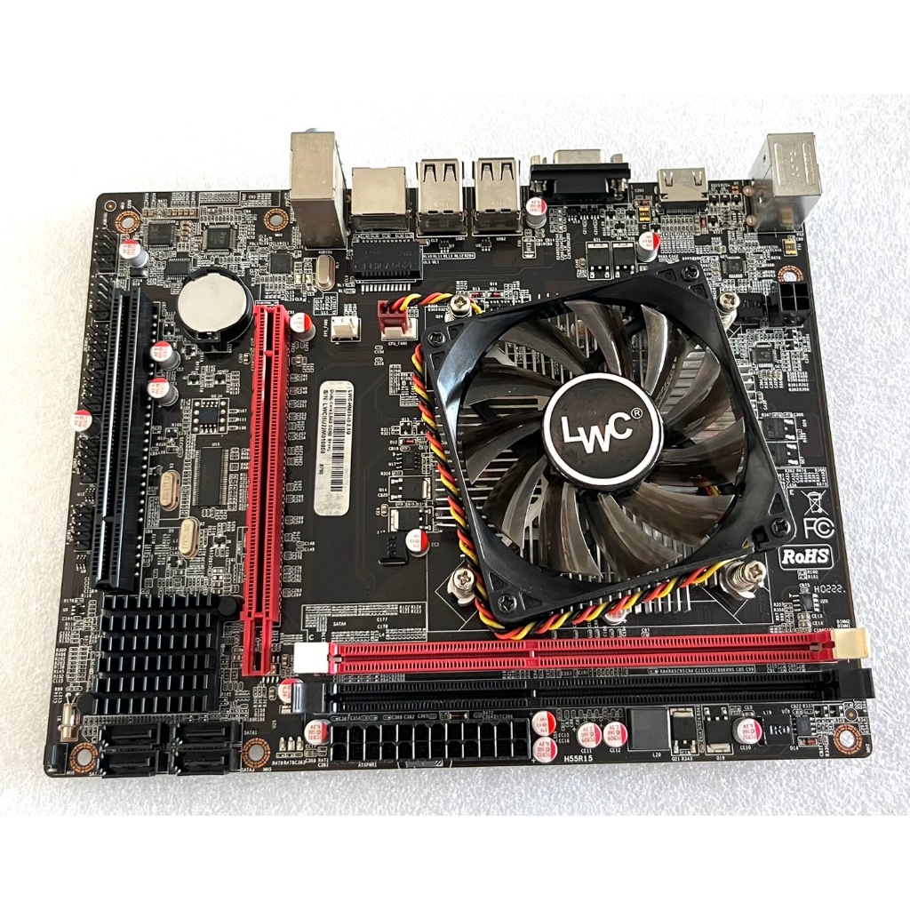Mainboard HM55+CPU i5+Fan เมนบอร์ด LWC (Longwell) | Shopee Thailand