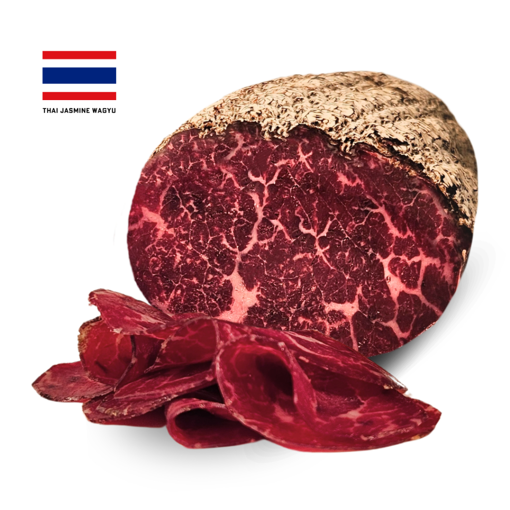 Jasmine Wagyu Bresaola(TH) BMS 9/10 dried beef 100%, pre-sliced 50 g ...
