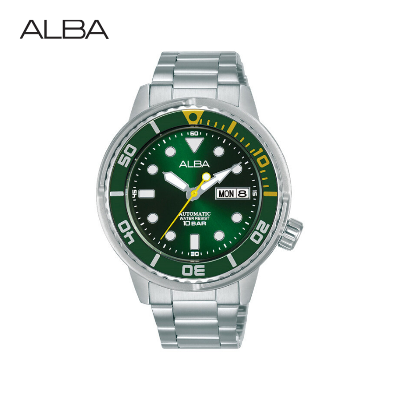 ALBA Mini Tuna Automatic อัลบา นาฬิกาข้อมือ รุ่น AL4225X ขนาด 43 mm.สี ...