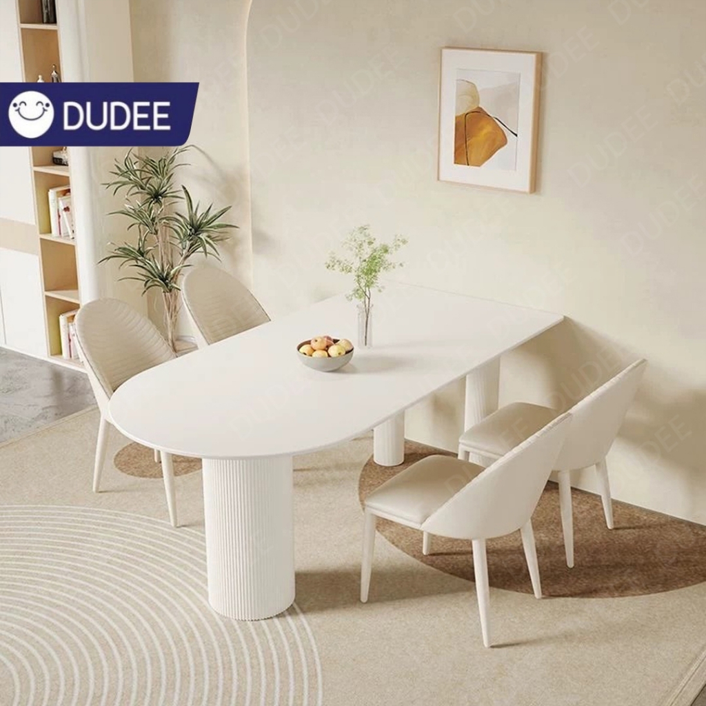 DUDEE โต๊ะทานข้าว รุ่น DD-218 สไตล์โมเดิร์น มินิมอล แข็งแรง สวยงาม ทันสมัย | Shopee Thailand