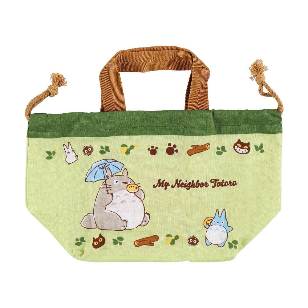 Ghibli My Neighbor Totoro Lunch Pouch Neko Bus (Cat Bus) ถุงผ้า ถุงใส่ ...