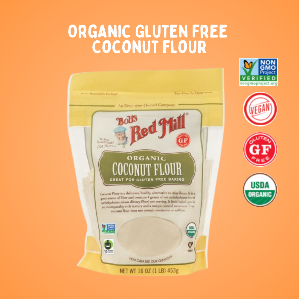 Bob's Red Mill Organic Coconut flour | แป้งมะพร้าว ออแกนิก 453g ...