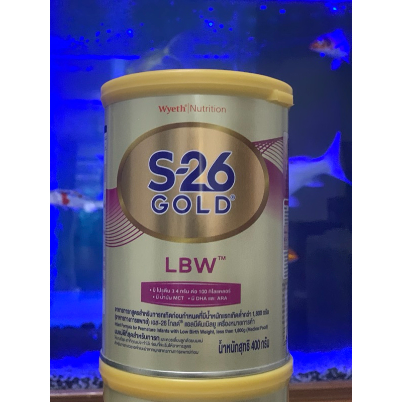 S-26 Gold LBW 400g. สูตรสำหรับทารกที่คลอดก่อนกำหนดและน้ำหนักไม่ถึงเกณฑ์ ...