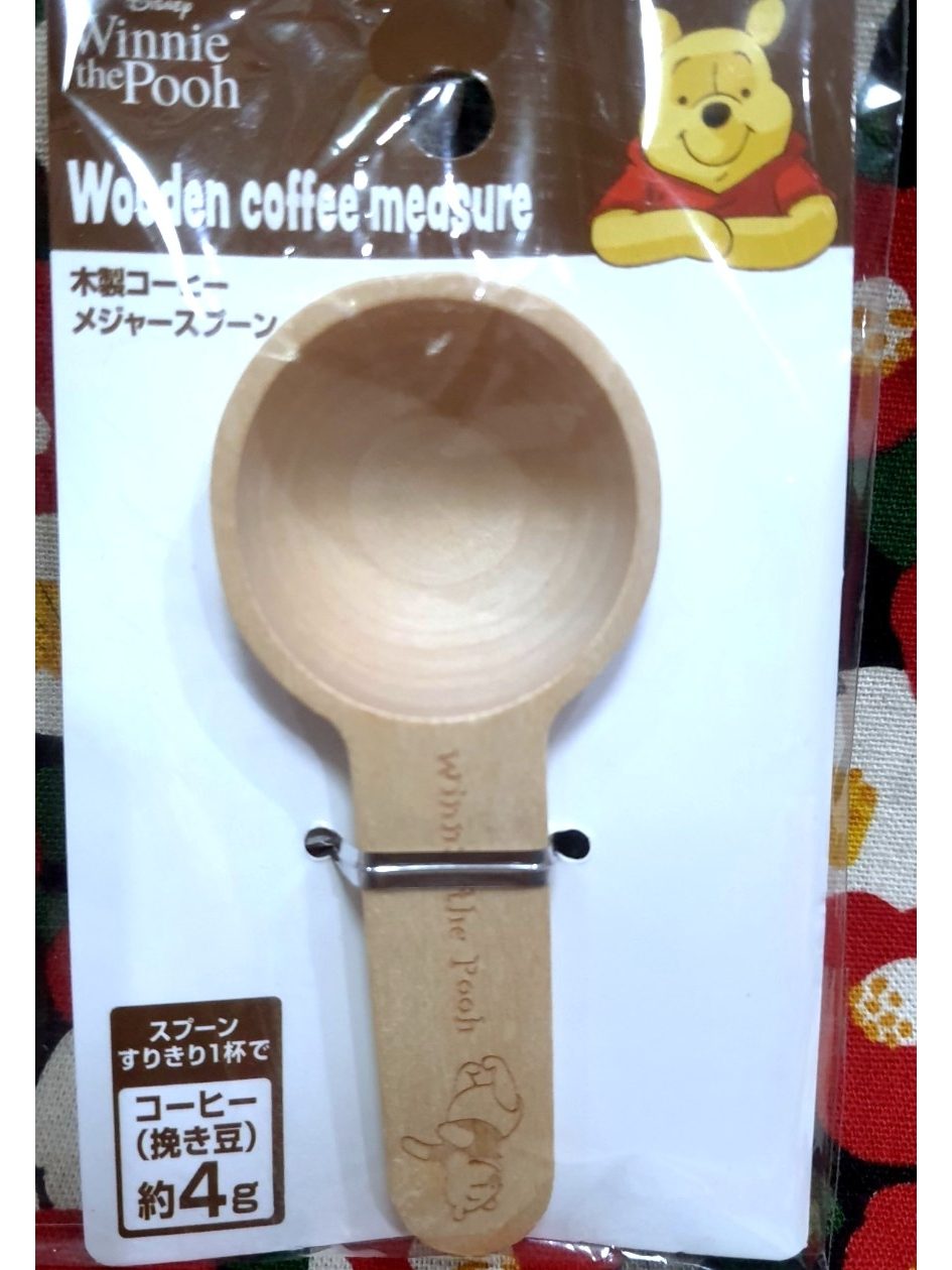 Disney Winnie The Pooh Wooden coffee measure ช้อนไม้ หมีพูห์ น่ารักมากๆ ...