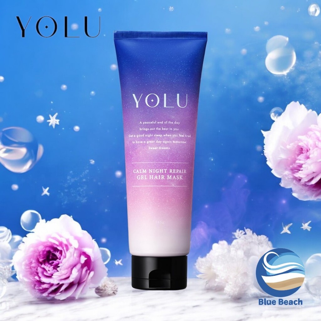 YOLU Night Hair Mask Calm Night Repair 145g / มาสก์เจลกลางคืน ฟื้นฟูผมใน 10 วินาที | Shopee Thailand